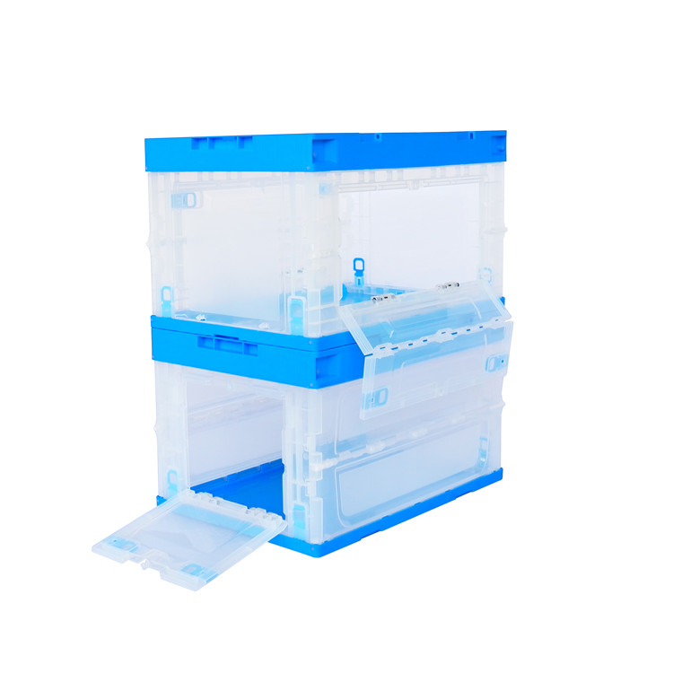 Collapsible Storage Totes Plastic Bins Plastic Storage Bins With Lids ...