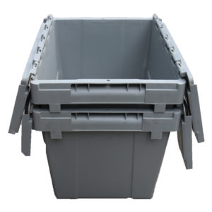 Plastic Moving Bins Kis Collapsible Crate - PalletBoxSale