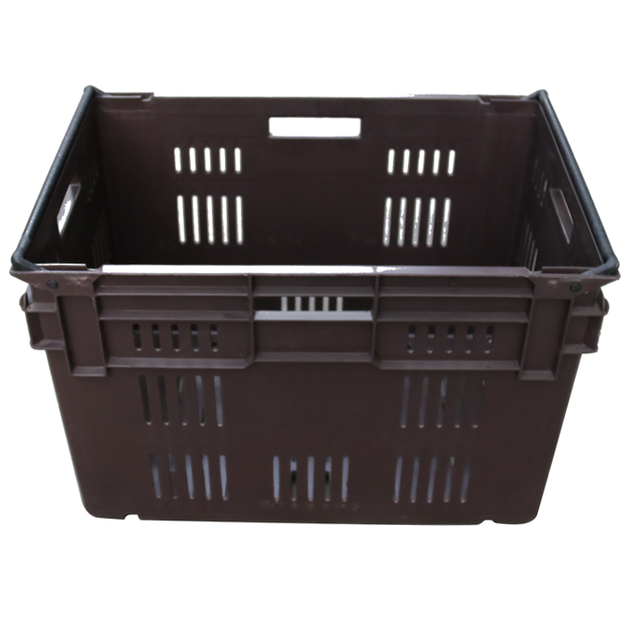 black plastic storage baskets - PalletBoxSale